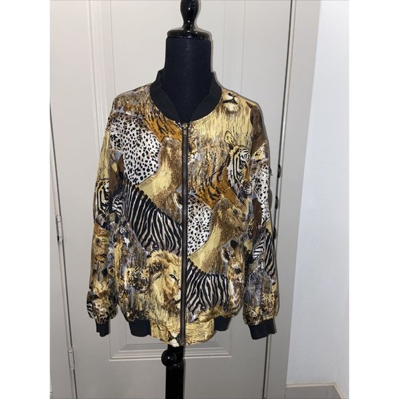 ATLANTIC BEACH | Jackets & Coats | Vintage Atlantic Beach Animalall ...